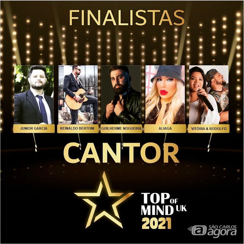 Cantor que morou 25 anos em São Carlos é finalista de concurso musical ...