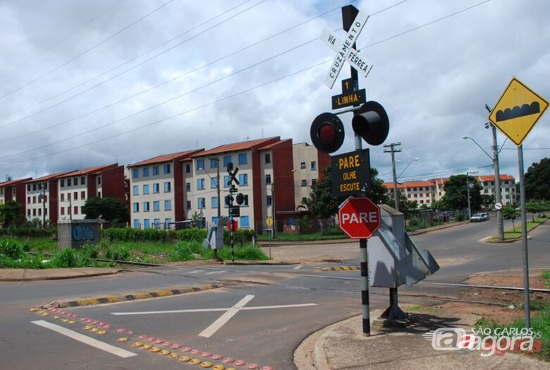 Passagens em nível sobre linha férrea vão receber alerta luminoso - São ...