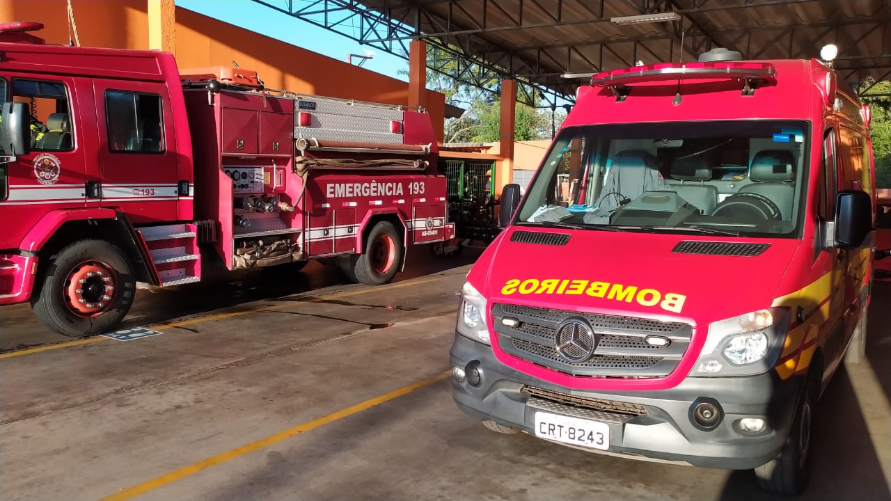 Mulheres são resgatadas durante incêndio em residência no Jardim ...