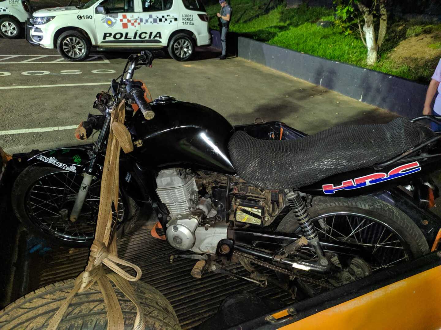 Polícia Militar de Ibaté recupera moto furtada em São Carlos - São ...