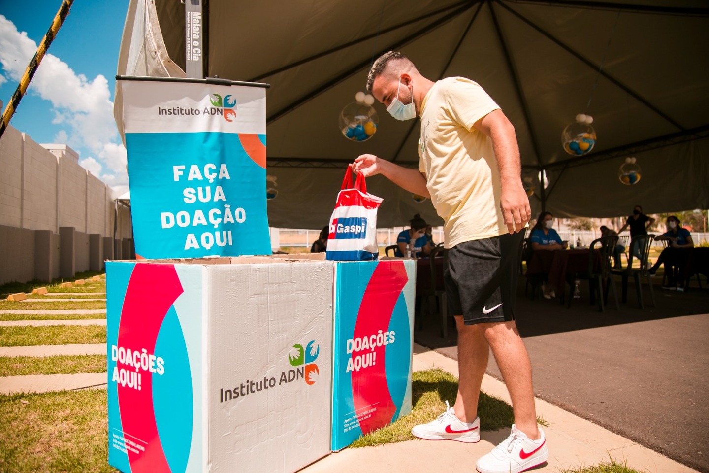 Instituto ADN arrecada alimentos para doação ao Lar Juvenil ... Instituto ADN arrecada alimentos para doação ao Lar Juvenil ...