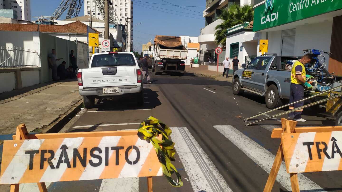 Obras para implantar travessia elevada interditarão a rua Dona ...