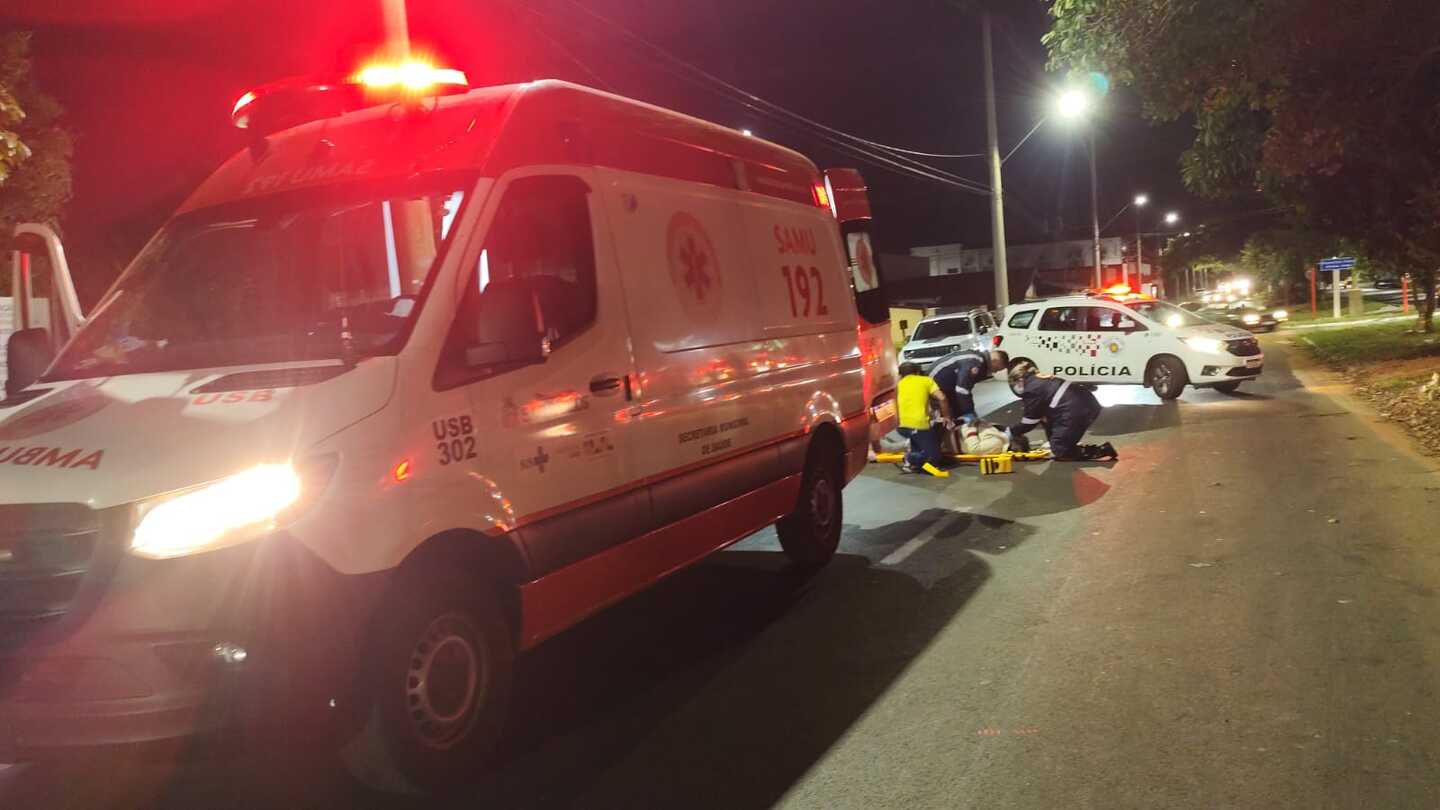 Idosa é atropelada ao tentar atravessar a avenida Bruno Ruggiero Filho ...