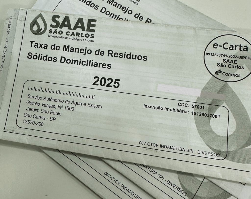 SAAE anuncia remissão de juros e multas da taxa do lixo 2025 - São ...