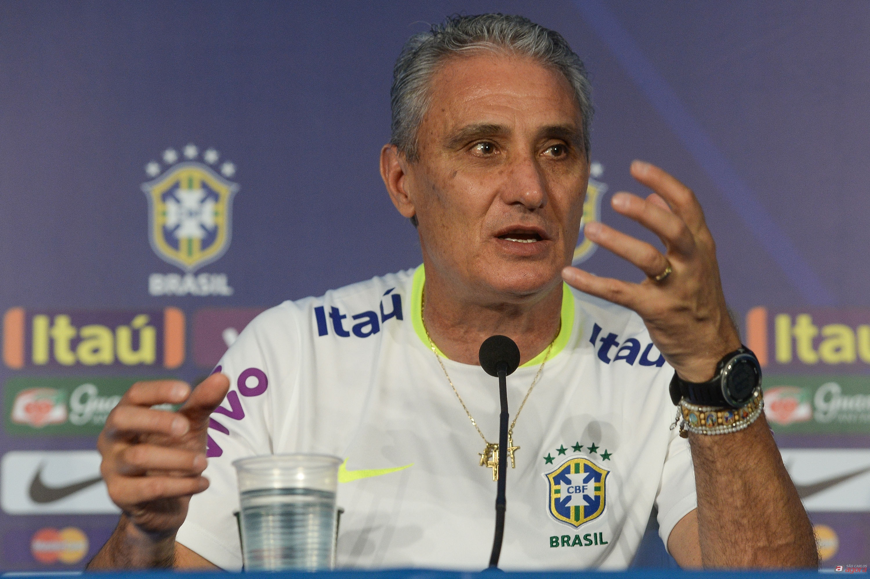 Tite diz que de 6 a 8 vagas ainda estão abertas para a Copa da Rússia ...