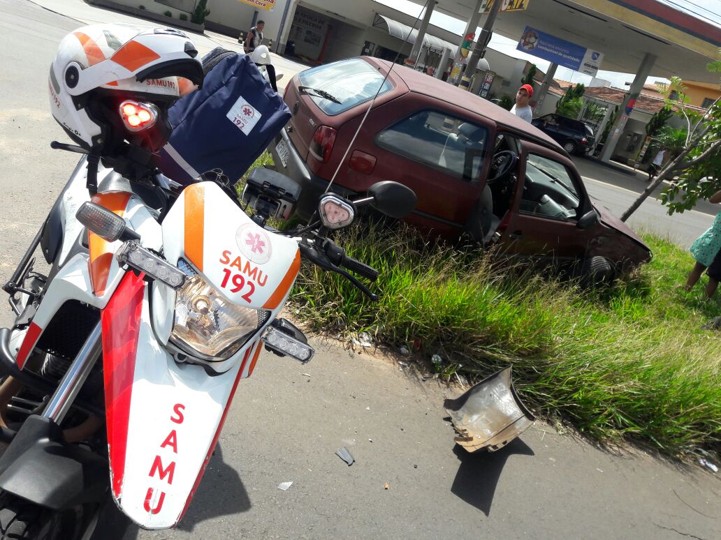 Violenta colisão fere três pessoas na Bruno Ruggiero - São Carlos Agora