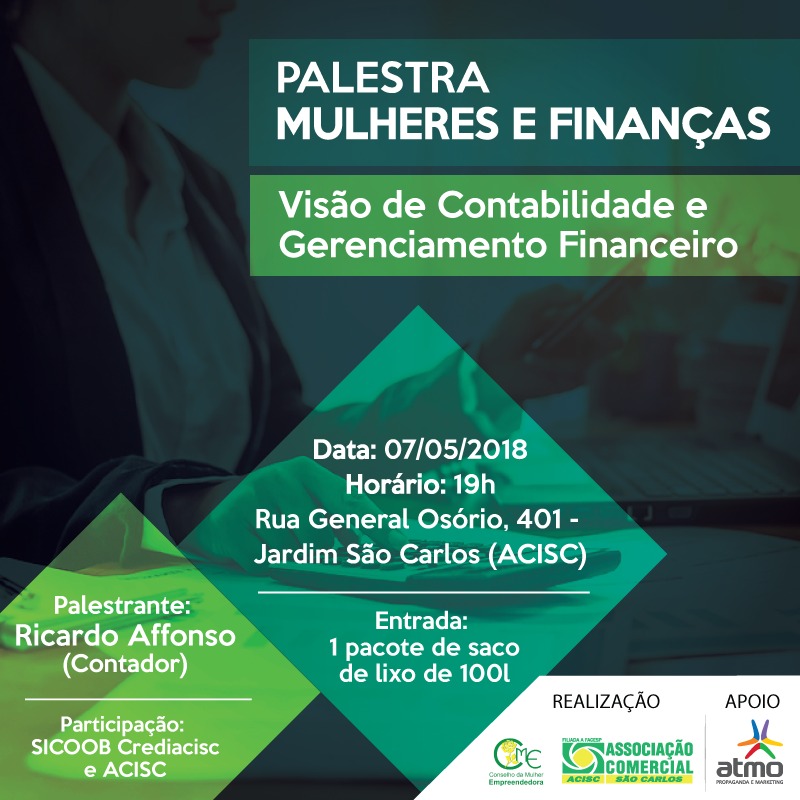 Palestra na Acisc sobre finanças está com inscrições abertas - São ...